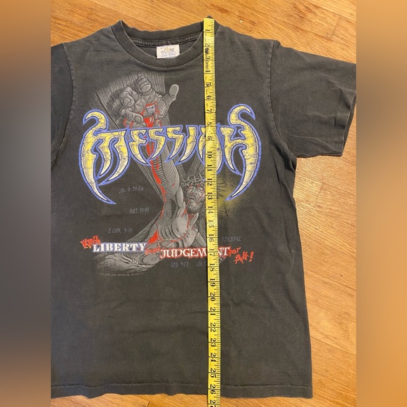 Shirts | Vintage Jesus Tee M Messiah With Liberty And Judgement For All ...